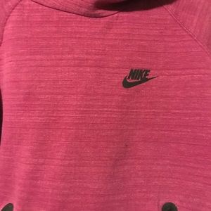 Nike | Jackets & Coats | Nike Tech Fleece Magenta Hoodie | Poshmark